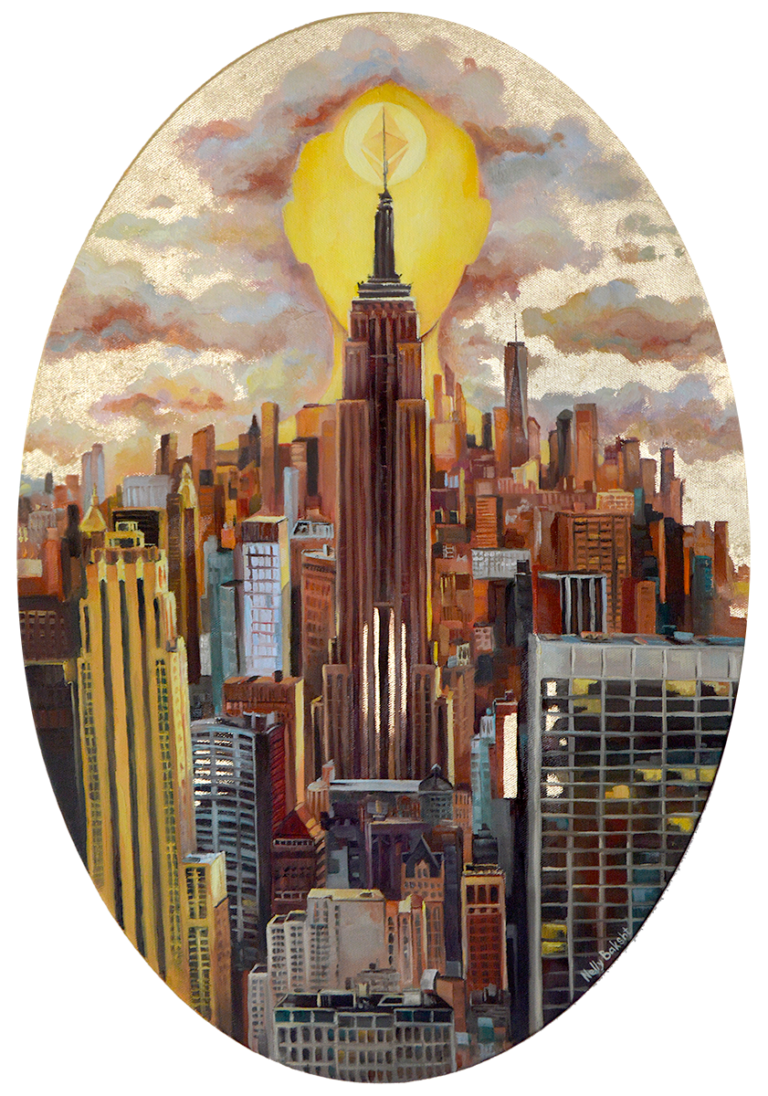 ETH York City - Fine Crypto Art Gallery by Nelly Baksht – Original and ...